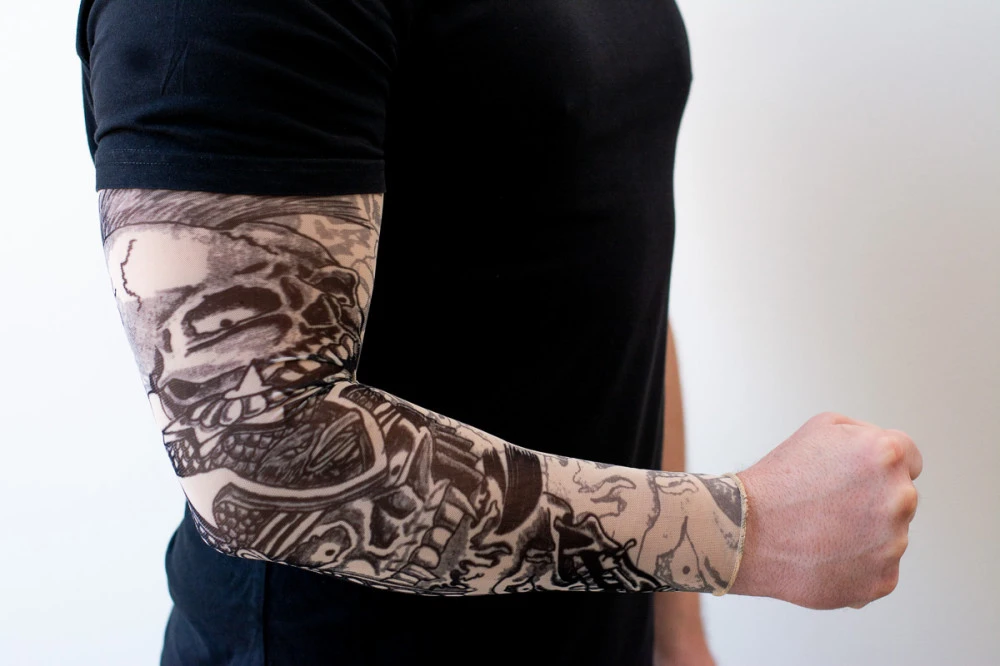 Skull Arm Tattoo Sleeve
